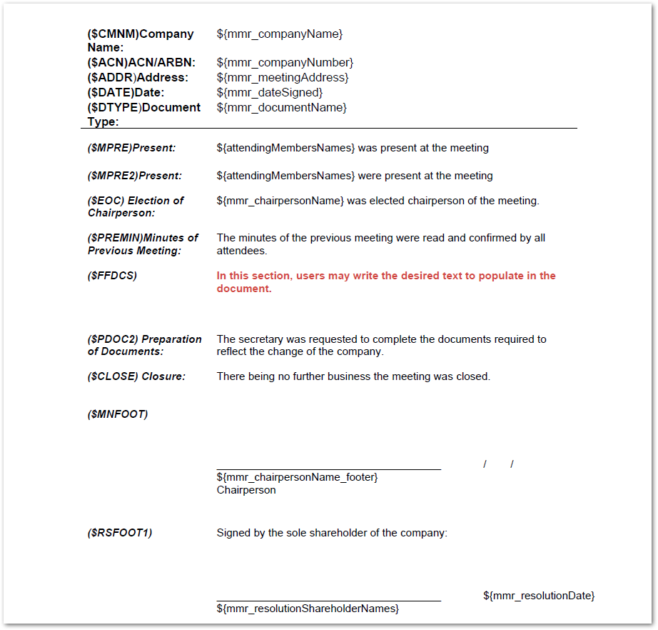 Freeform Documents – CAS 360 Singapore