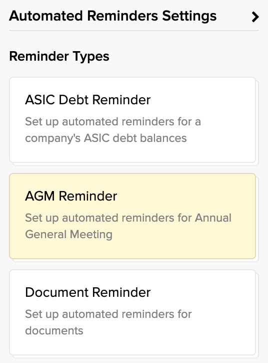Global Automated AGM Reminders – CAS 360 Singapore